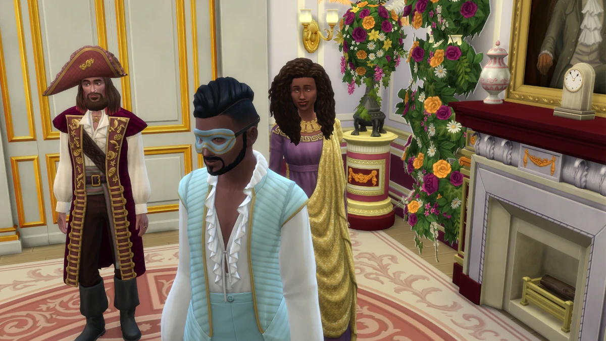 Die Sims 4 Lady Bridgertons Maskenball-Mode-Set im Test: Glamouröse ...