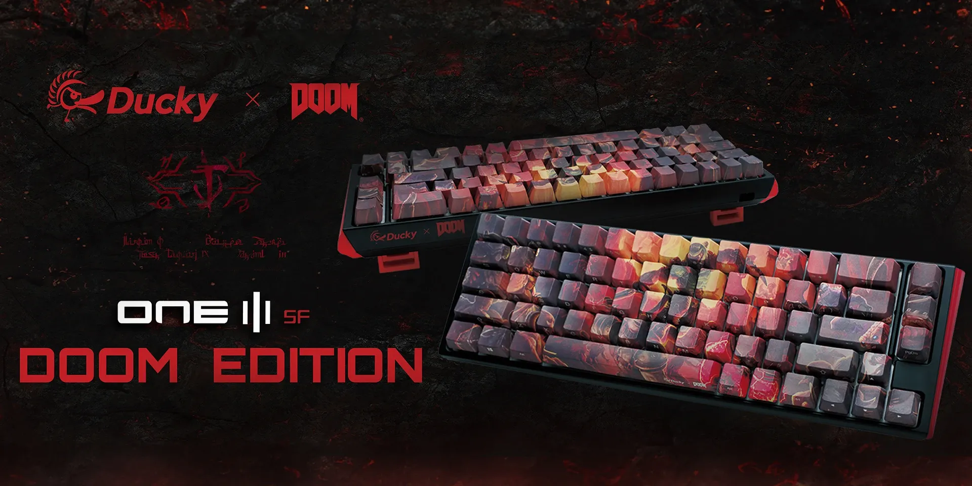 Ducky x DOOM One III SF Limited Edition - Type & Tear - TestingBuddies