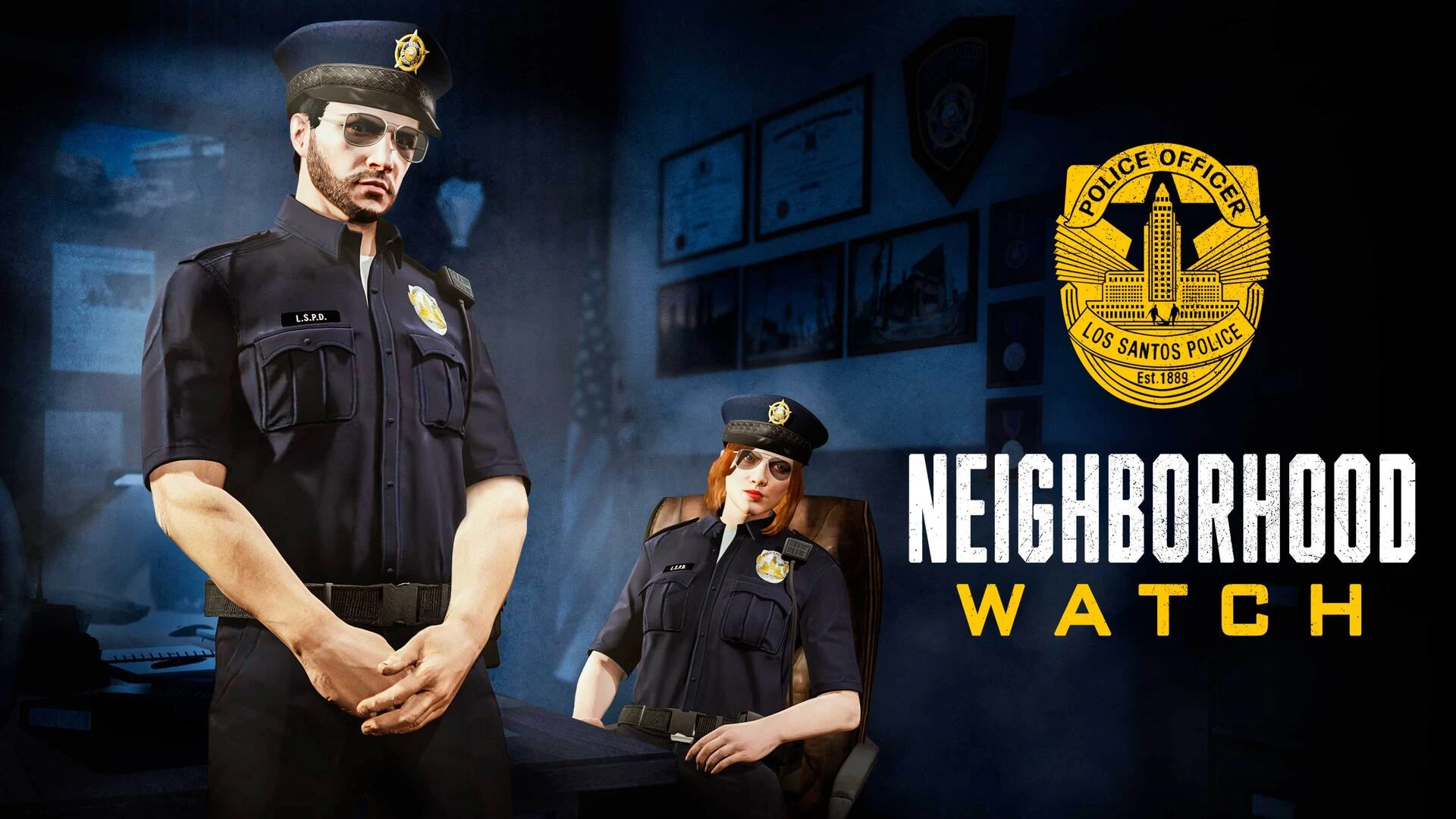 Nachbarschaftswache in GTA Online: Neues Polizei-Outfit, das Park ...