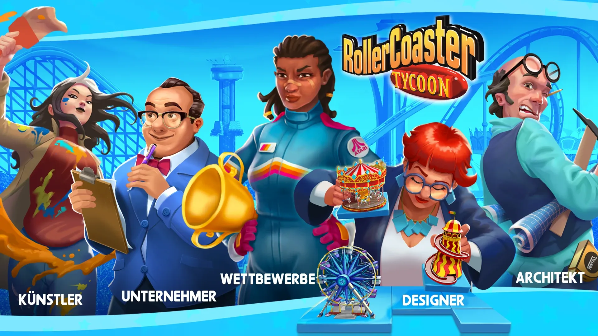 Welche Art von RollerCoaster Tycoon bist du? - TestingBuddies