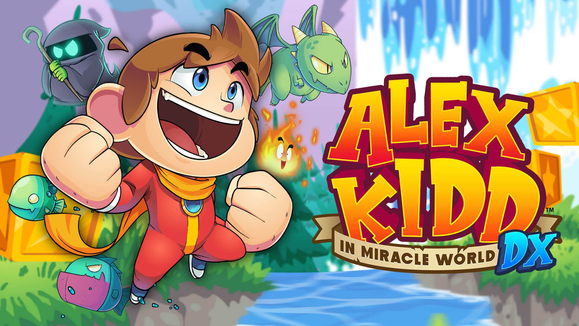 Die Legende kehrt zurück, denn Alex Kidd in Miracle World DX erscheint ...