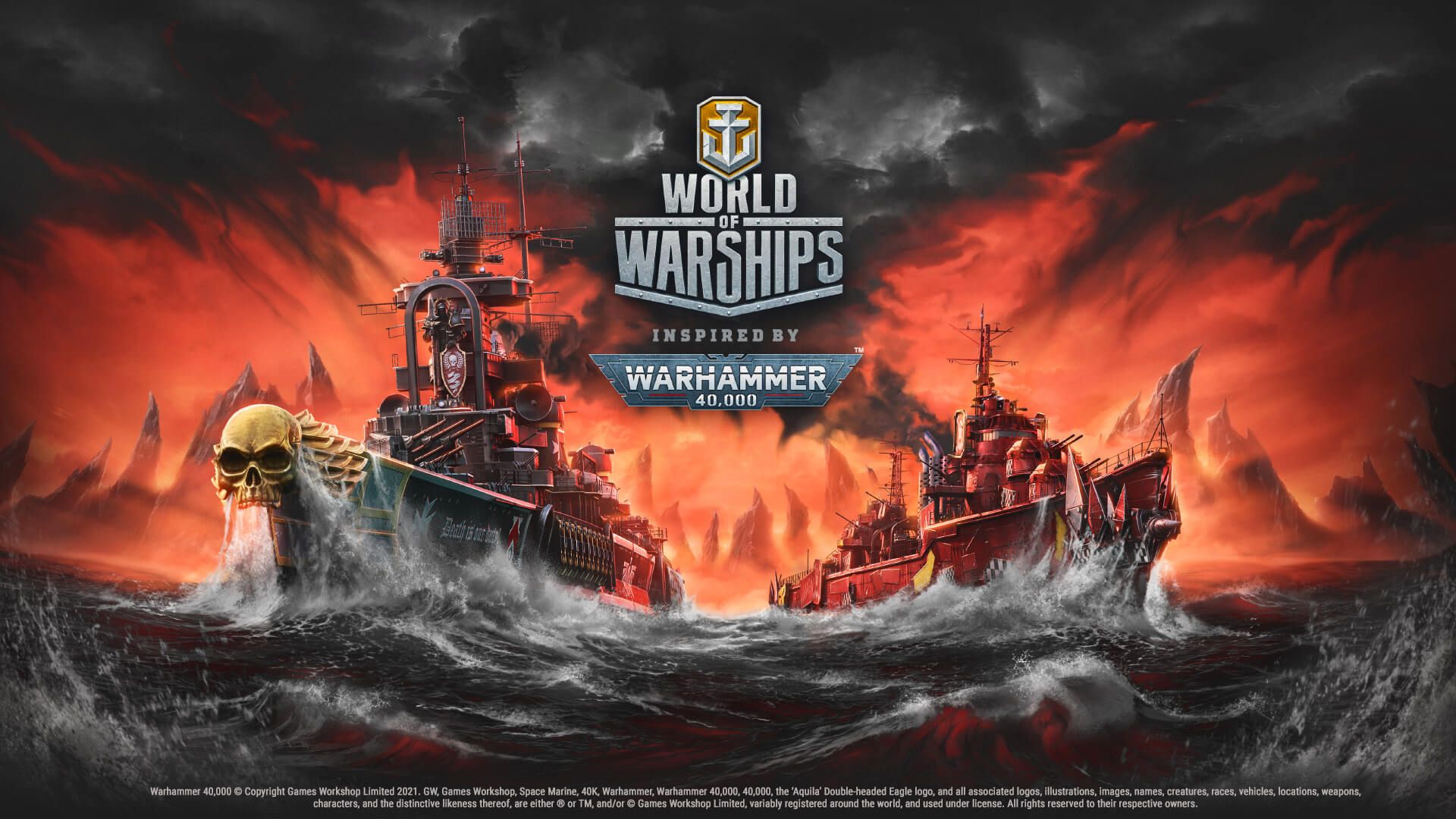 World of Warships und Warhammer 40,000 stechen zusammen in See ...